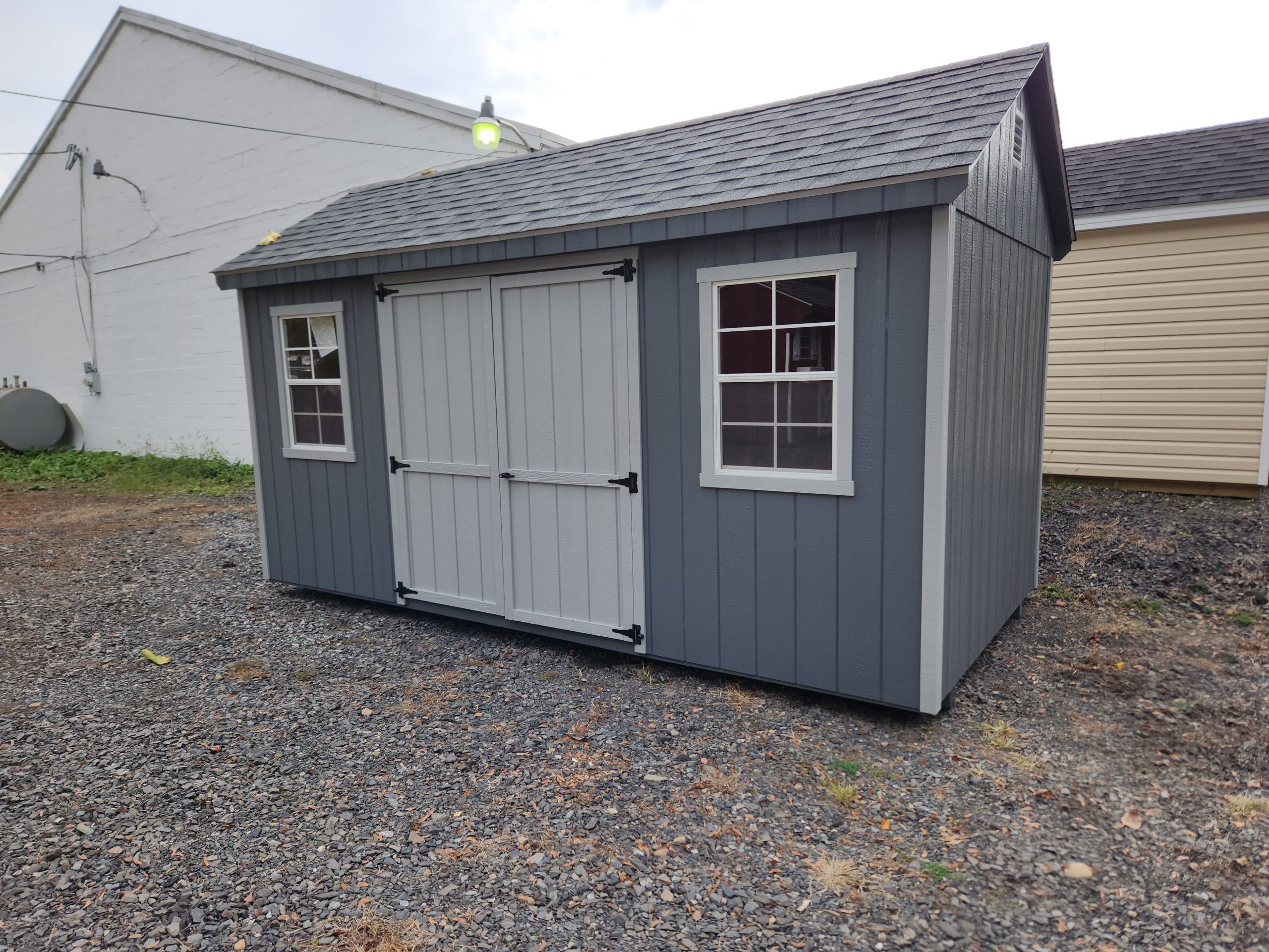 8×16 Cape Shed – Stock #45-23 | Bristol Sheds, LLC